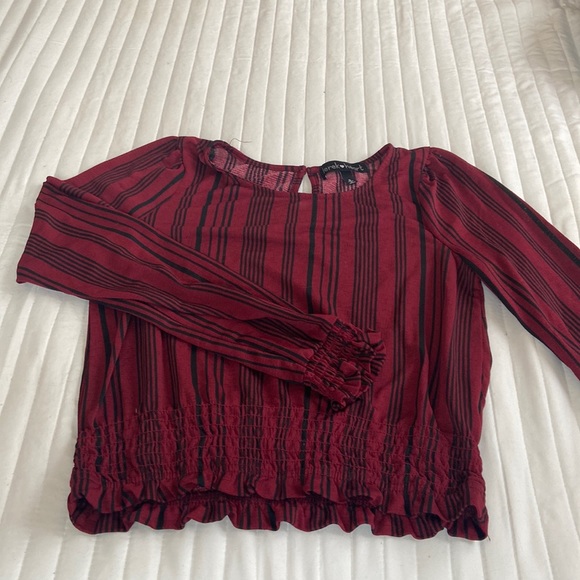 Tops | Maroon Crop Top | Poshmark